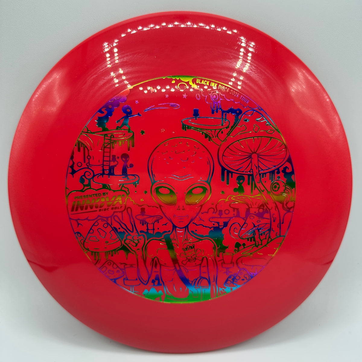 Mamba (Star) (2025 Tour Stamp)– Black Ink Discs