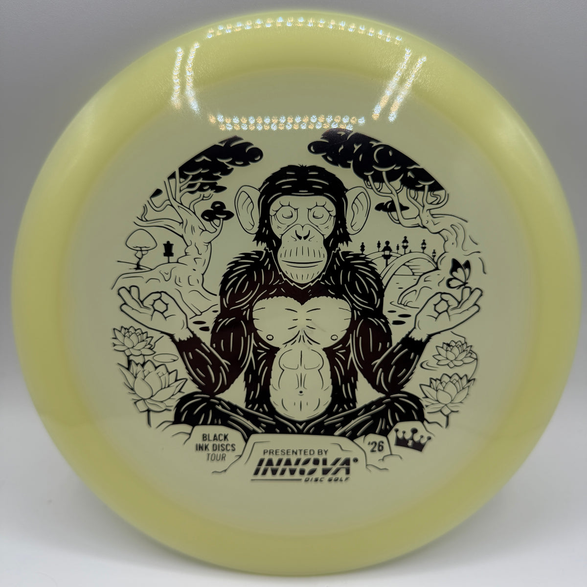Mamba (Proto Glow) (2026 Tour Stamp)– Black Ink Discs