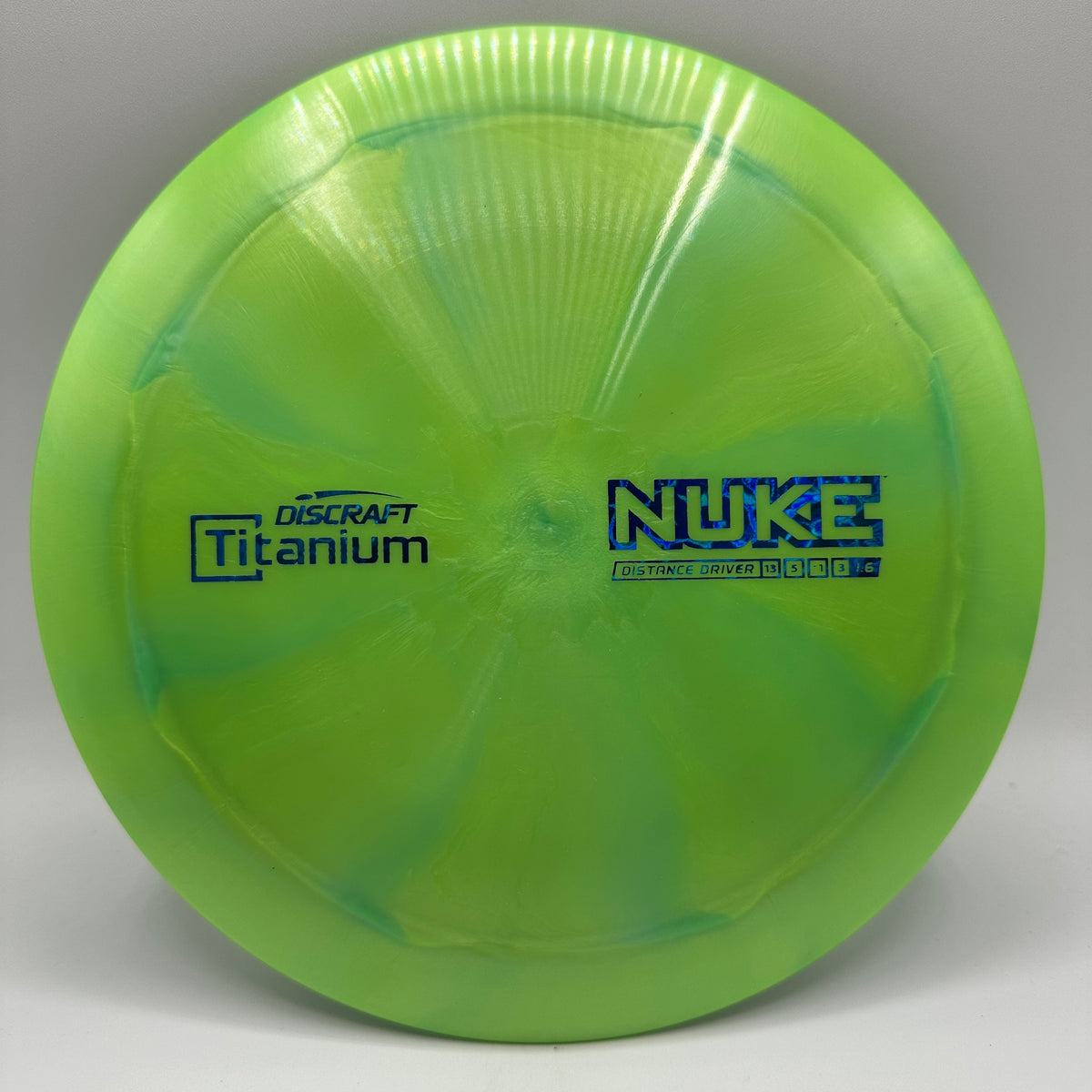 Nuke (Titanium) (swirl) (New Plastic)– Black Ink Discs
