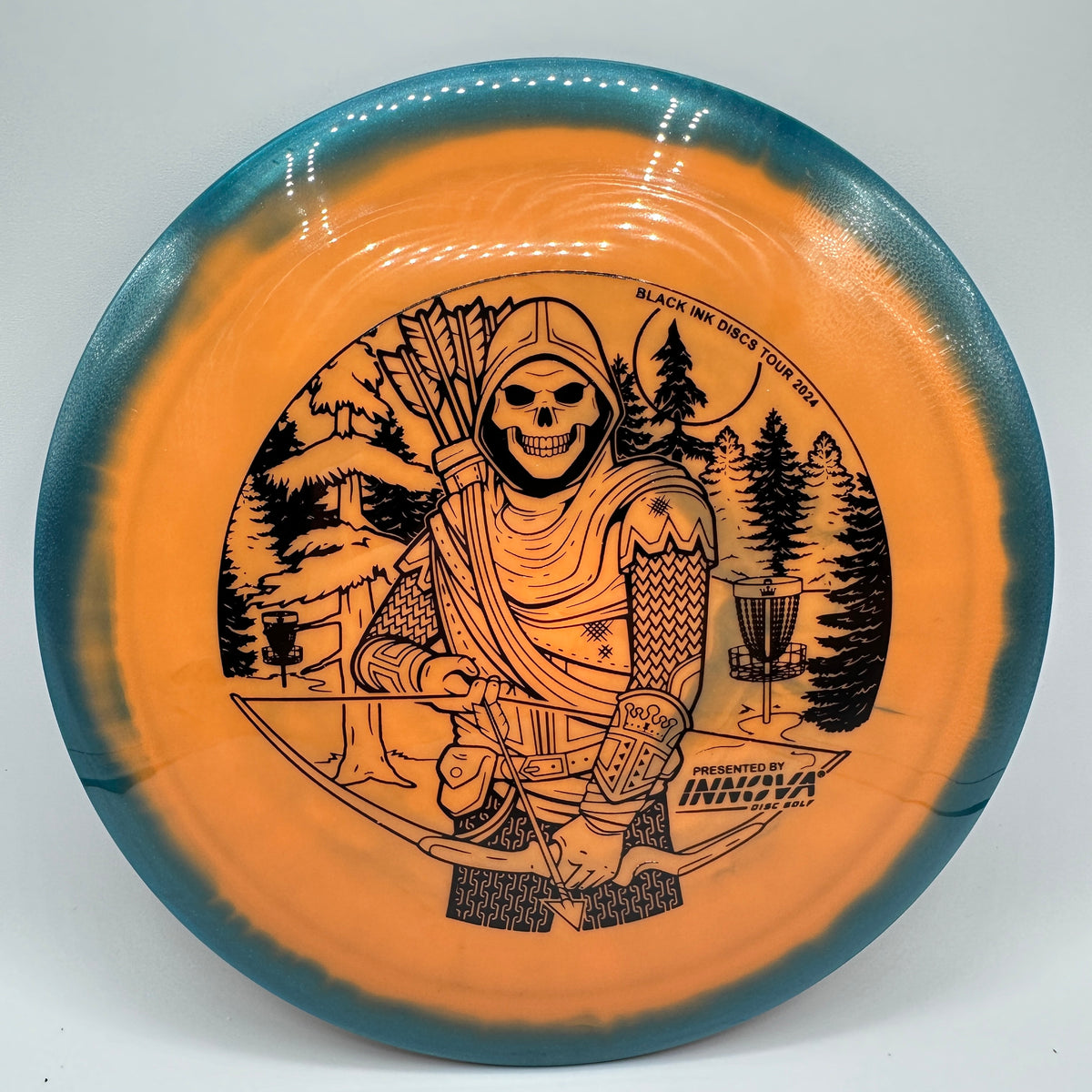 Wraith (Halo) (2024 Tour Stamp)– Black Ink Discs