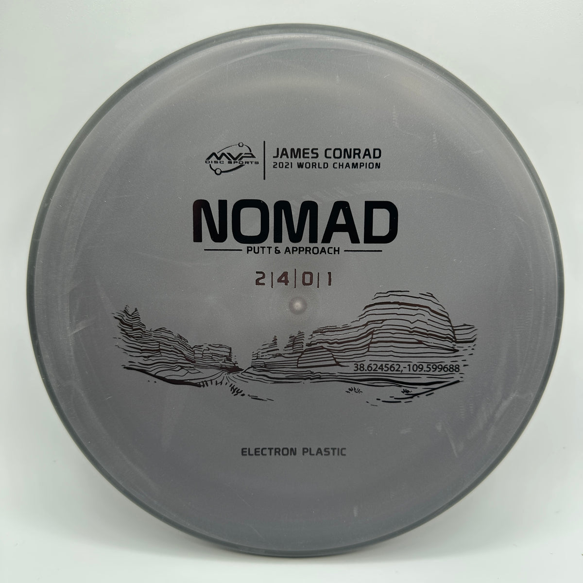 Nomad (Electron) (2021 James Conrad World Champion)– Black Ink Discs