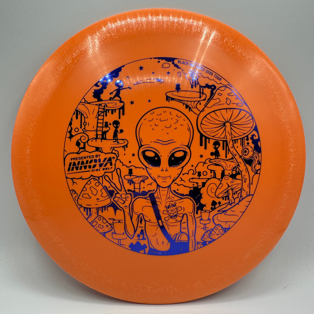 Wraith (Star) (2025 Tour Stamp)– Black Ink Discs