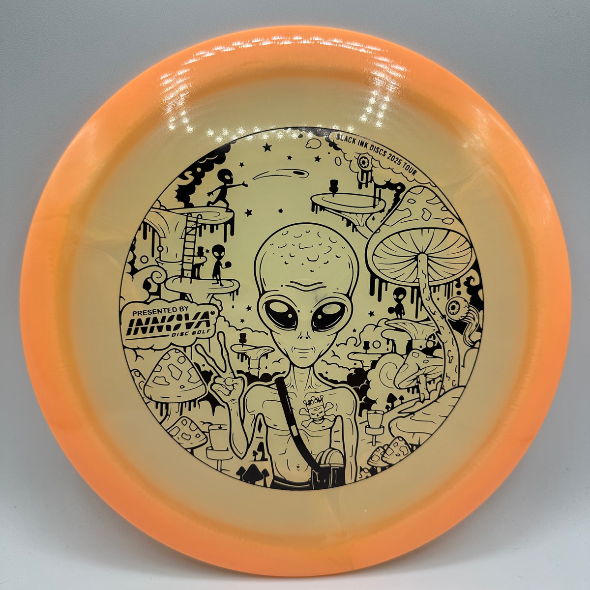 Mamba (PROTO GLOW) (Halo Champion) (2025 Tour Stamp)– Black Ink Discs