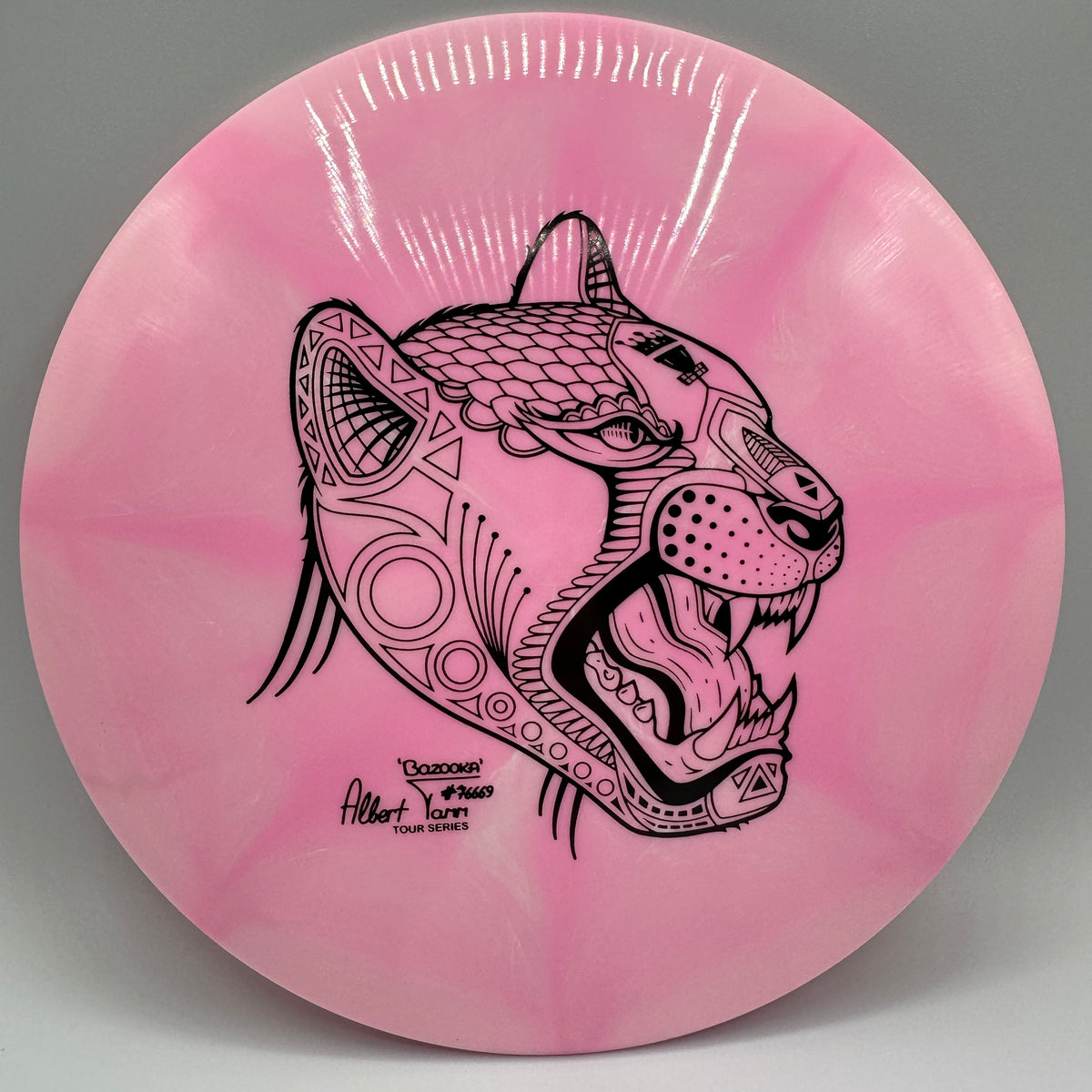Stag (Tournament Burst) (2023 Tiger stamp 2) Albert Tamm– Black Ink Discs