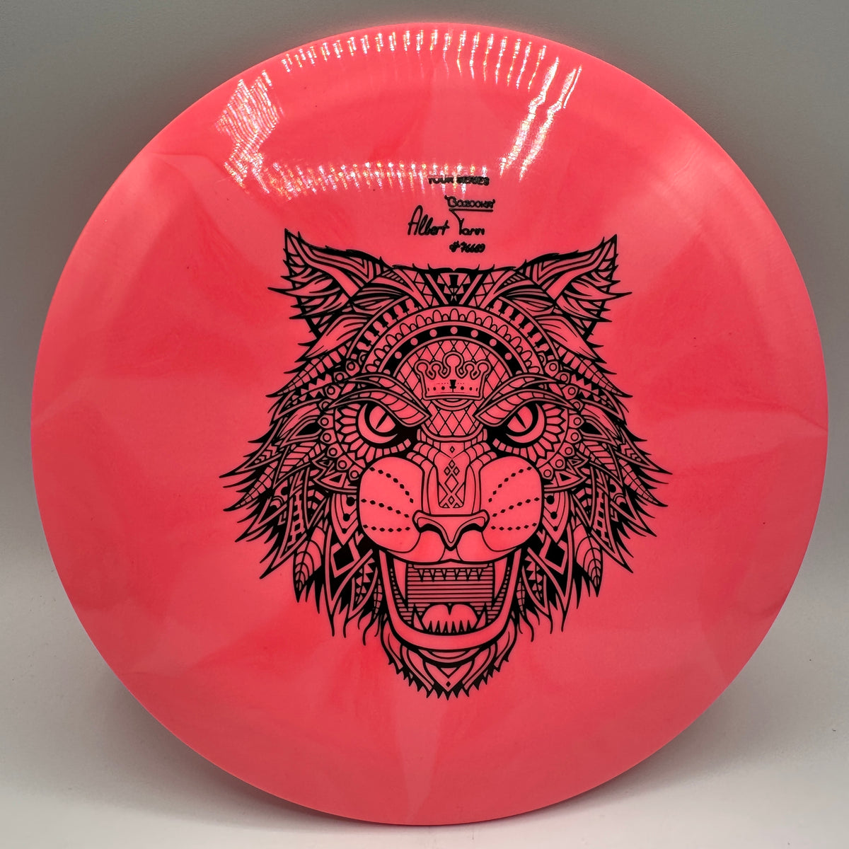 Trespass (Gold Burst) (2023 Tiger stamp) Albert Tamm– Black Ink Discs