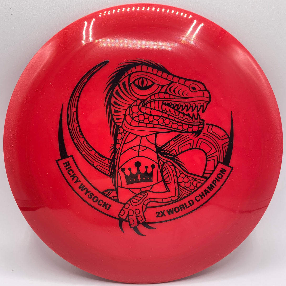 Teebird (Star) (Raptor Profile Stamp)– Black Ink Discs