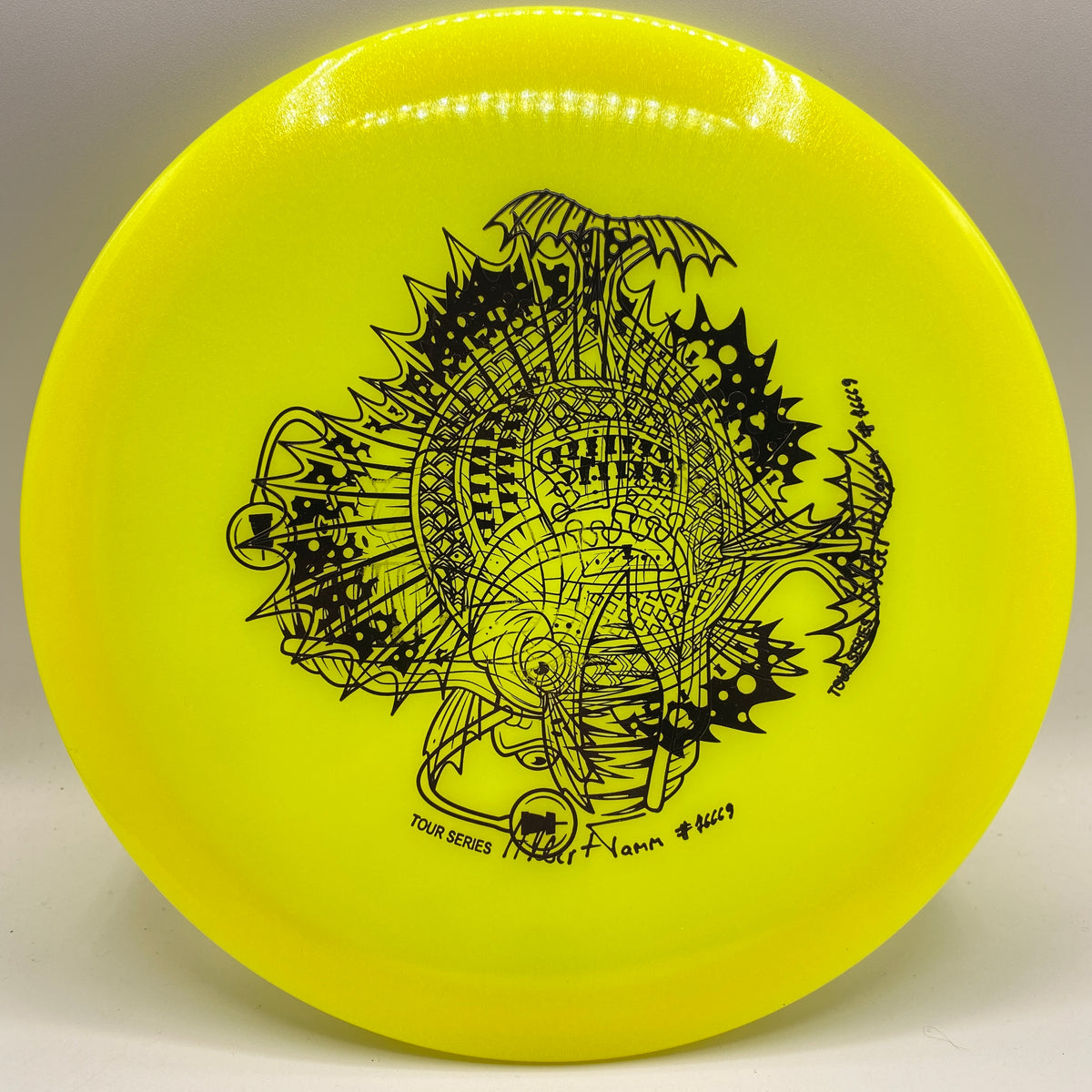 Justice (Lucid AIR) (2022 Albert Tamm stamp) (X-OUT)– Black Ink Discs