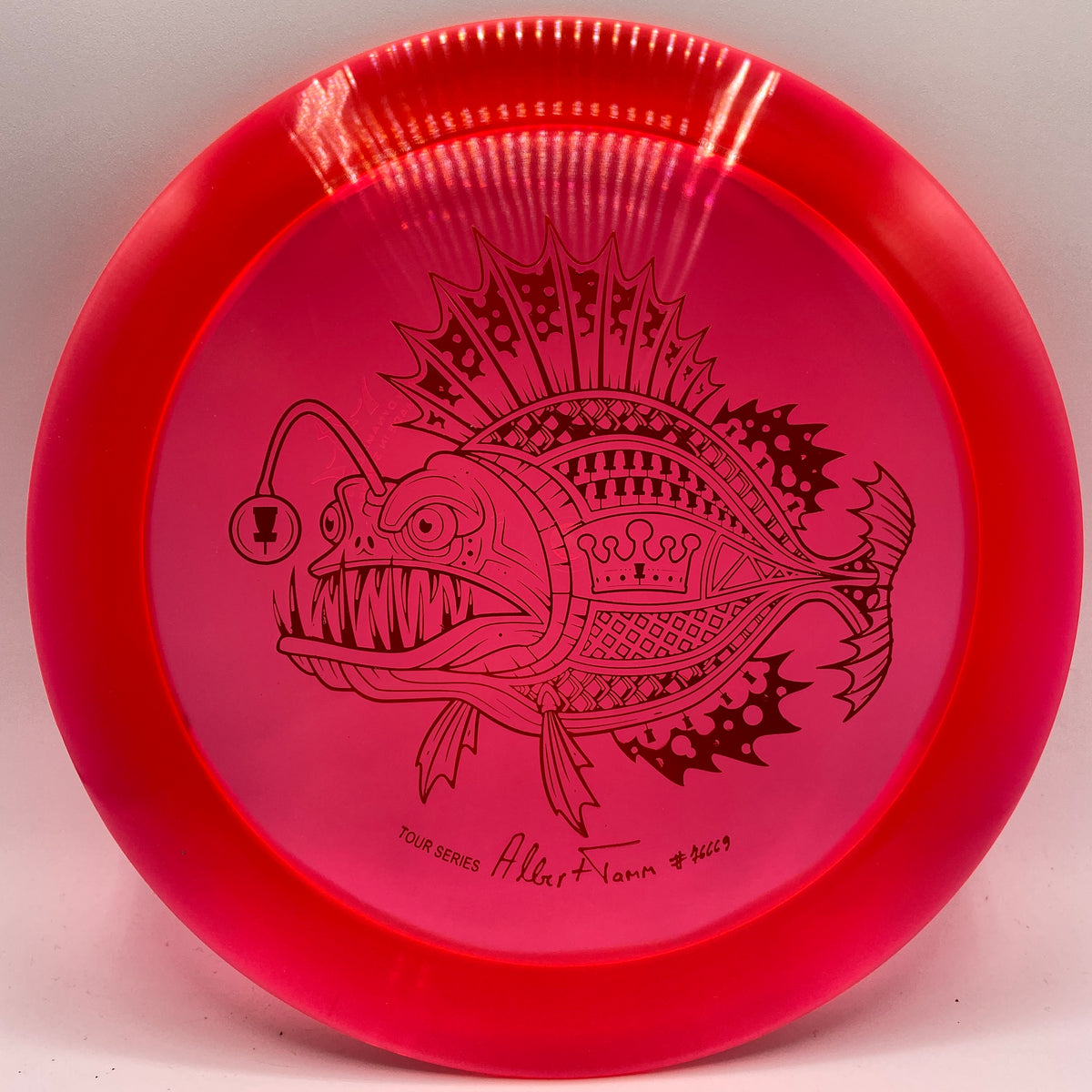 Defender (Lucid Ice) (2022 Albert Tamm stamp)– Black Ink Discs